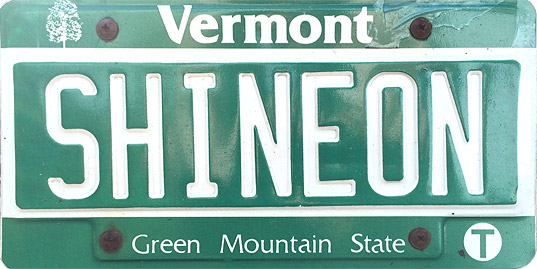 Floyd vanity plates: Licensed to shine on | News | Floydian Slip ...